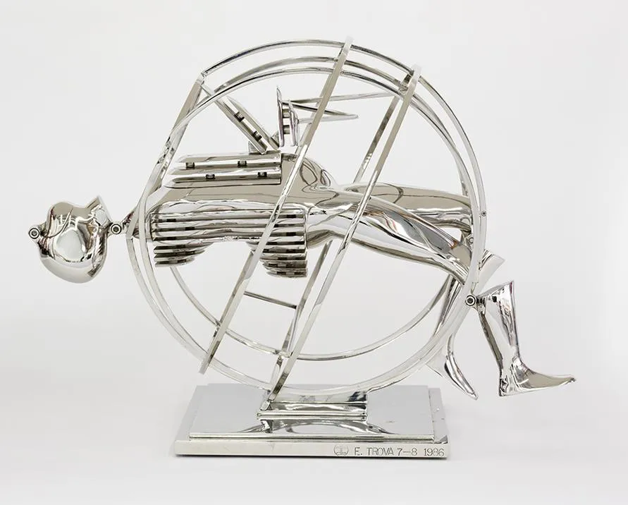 Study/Falling Man (Figure In Sphere) | Widewalls