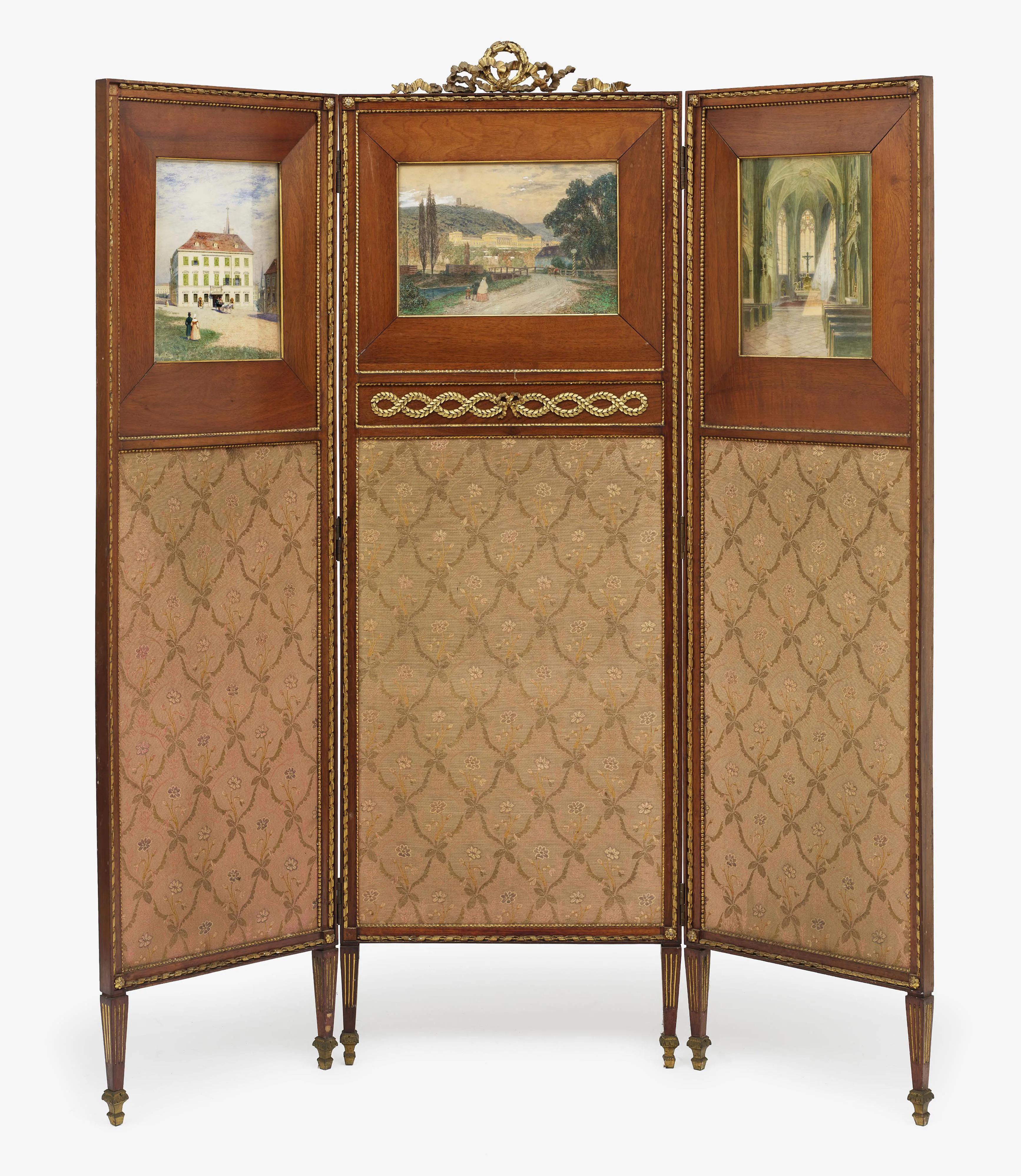 A three panel folding screen | Widewalls