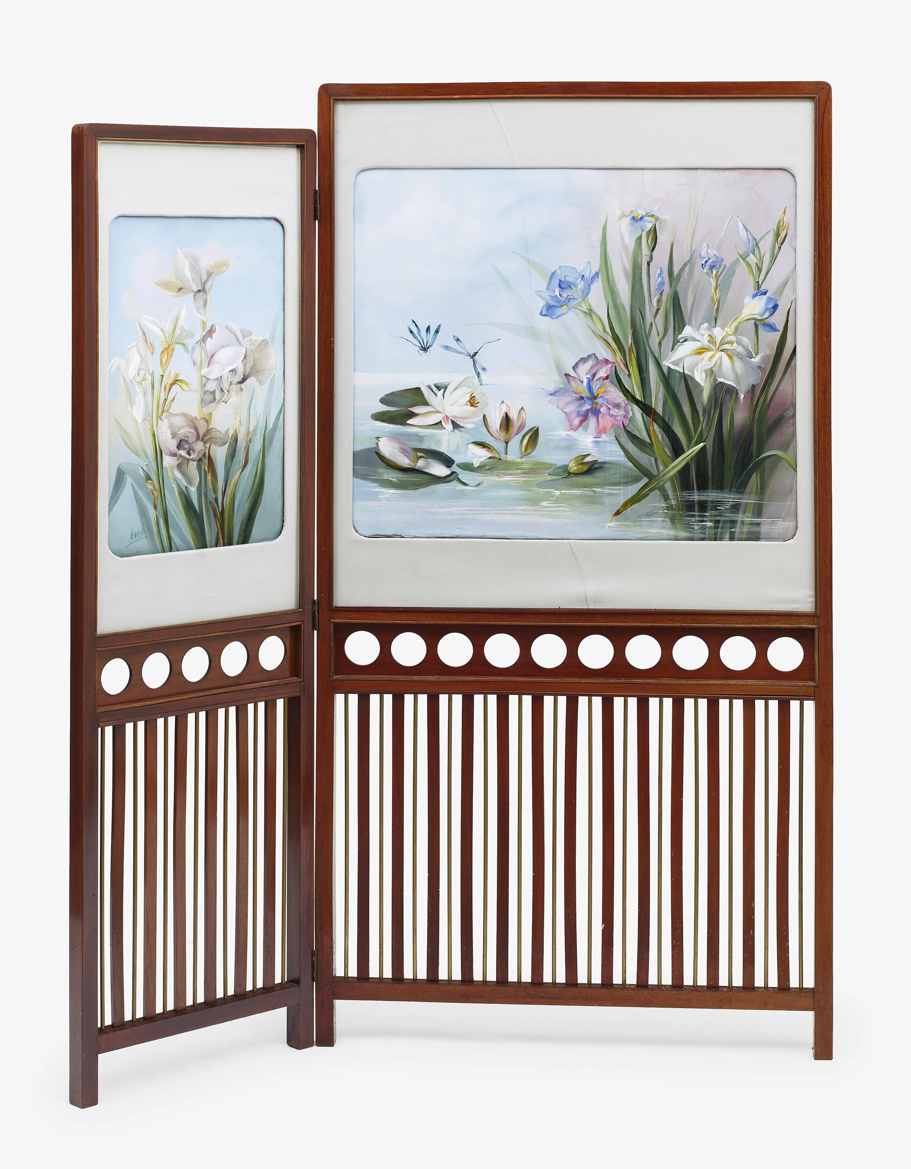 A two panel folding screen | Widewalls