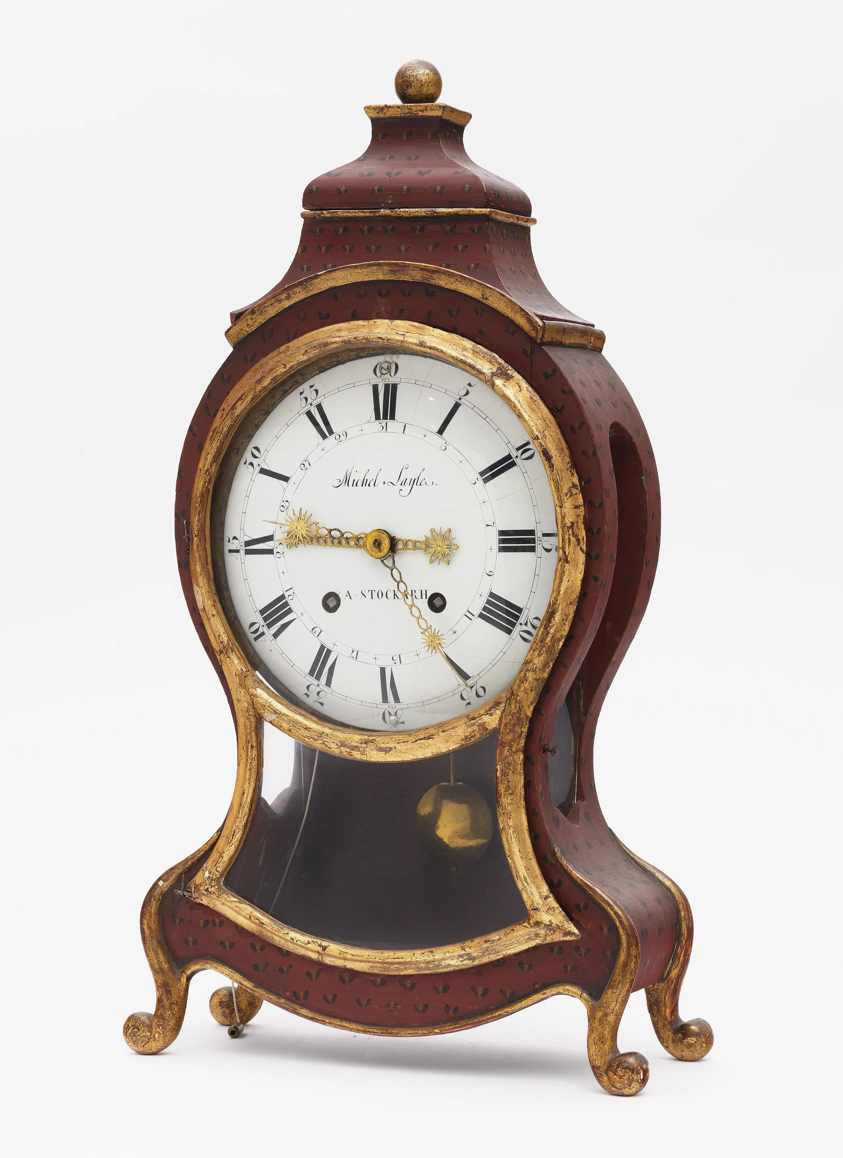 A Neuchâtel pendulum clock | Widewalls