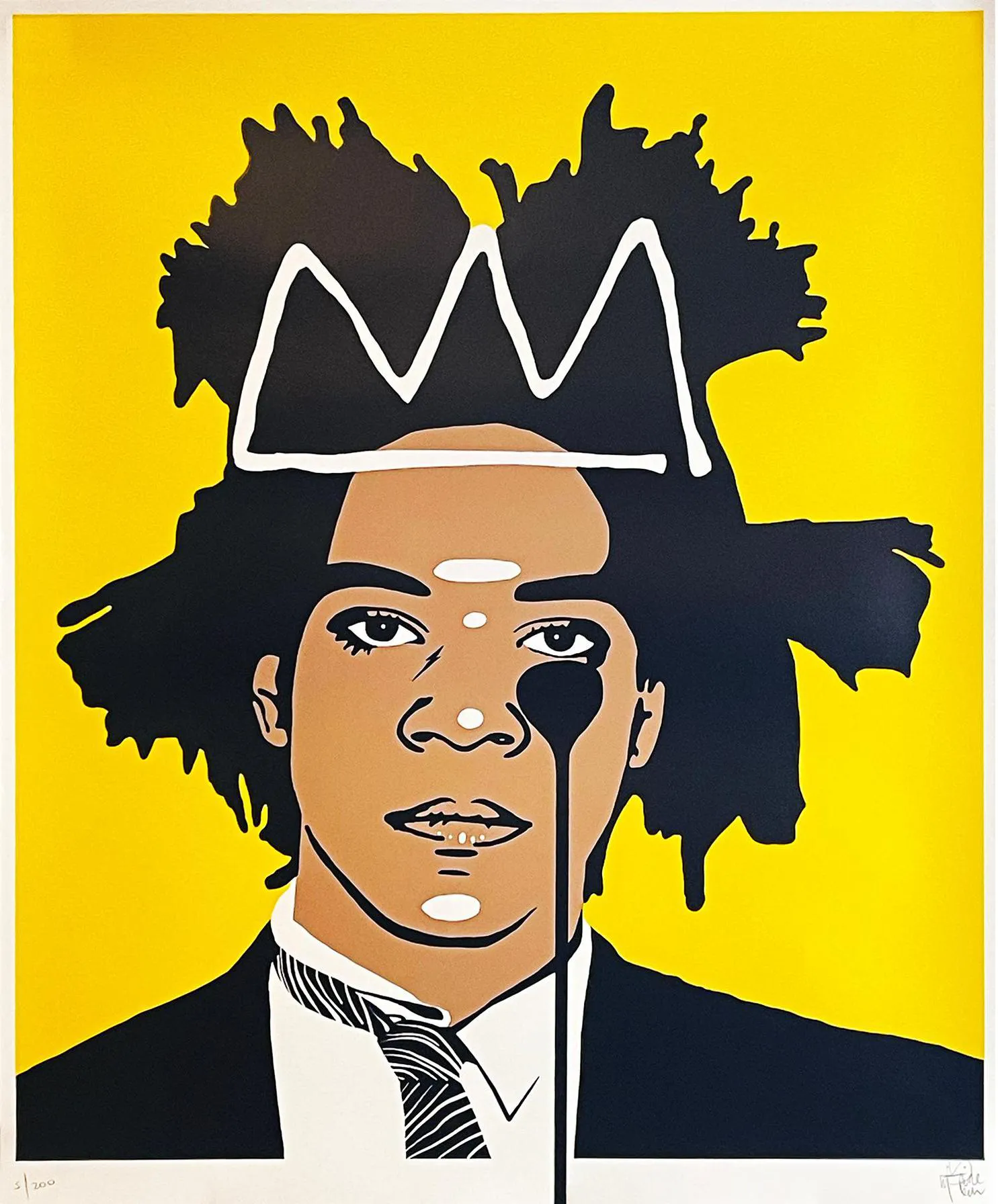 Jean-Michel Basquiat's Nightmare (Yellow variant) | Widewalls