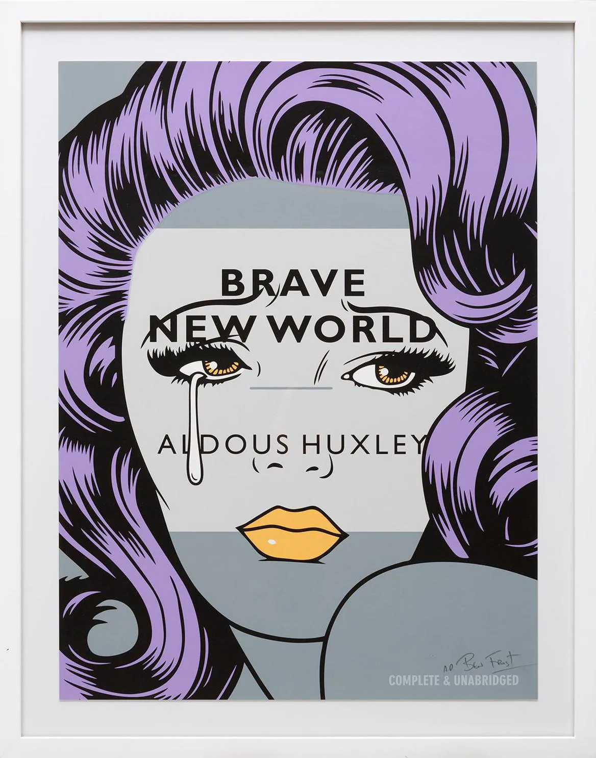 Brave New World Aldous Huxley Art