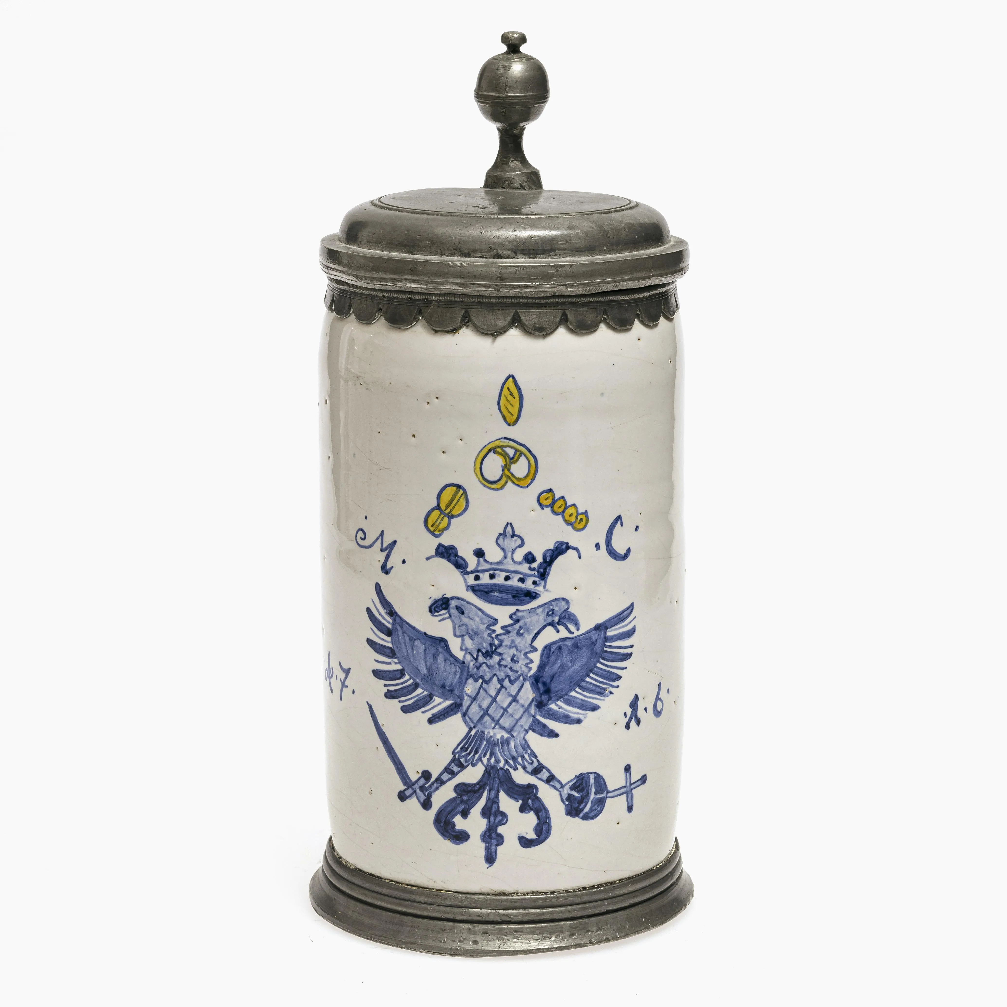 A Tankard With The Bakers Guild Symbol | Widewalls