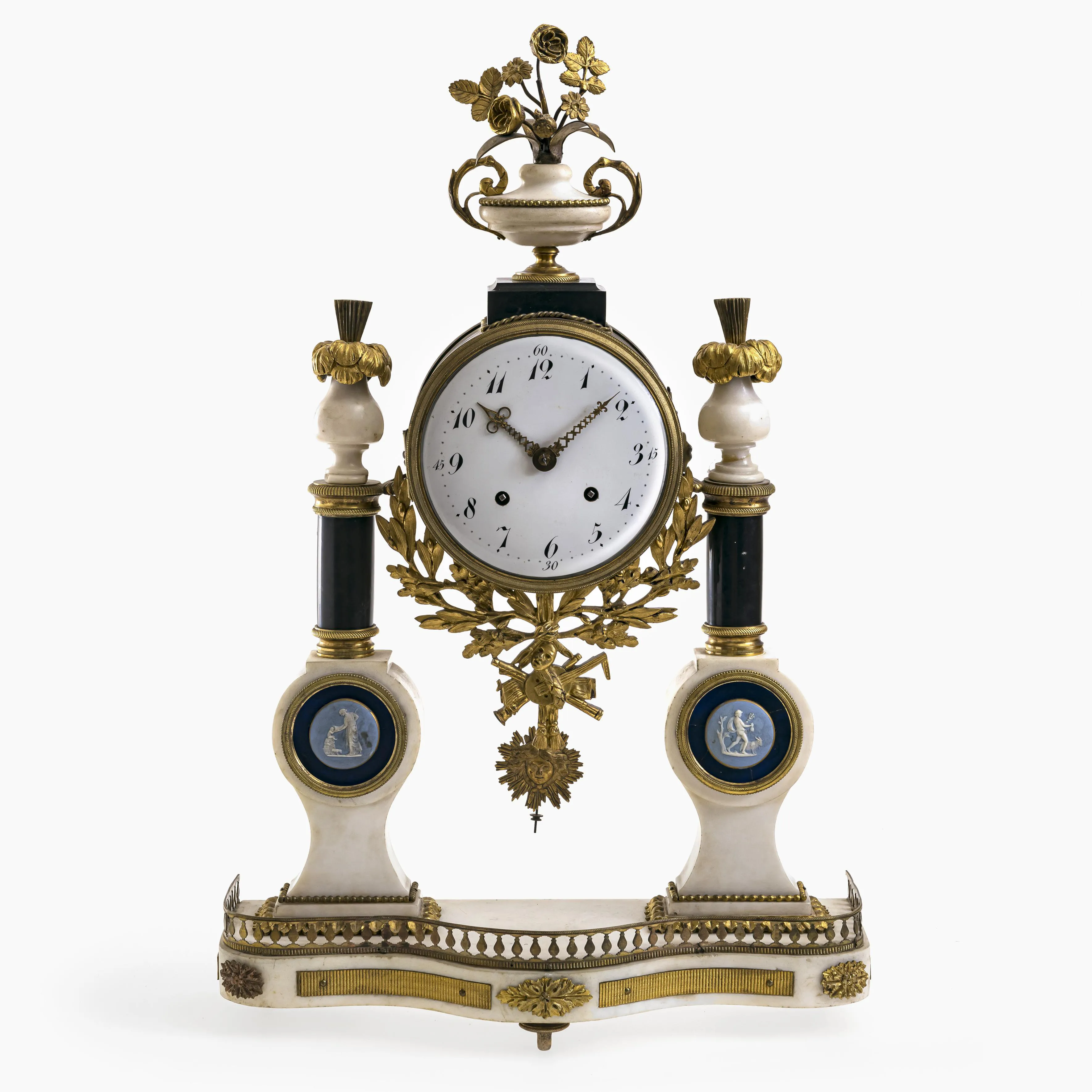 A Louis XVI portico clock | Widewalls
