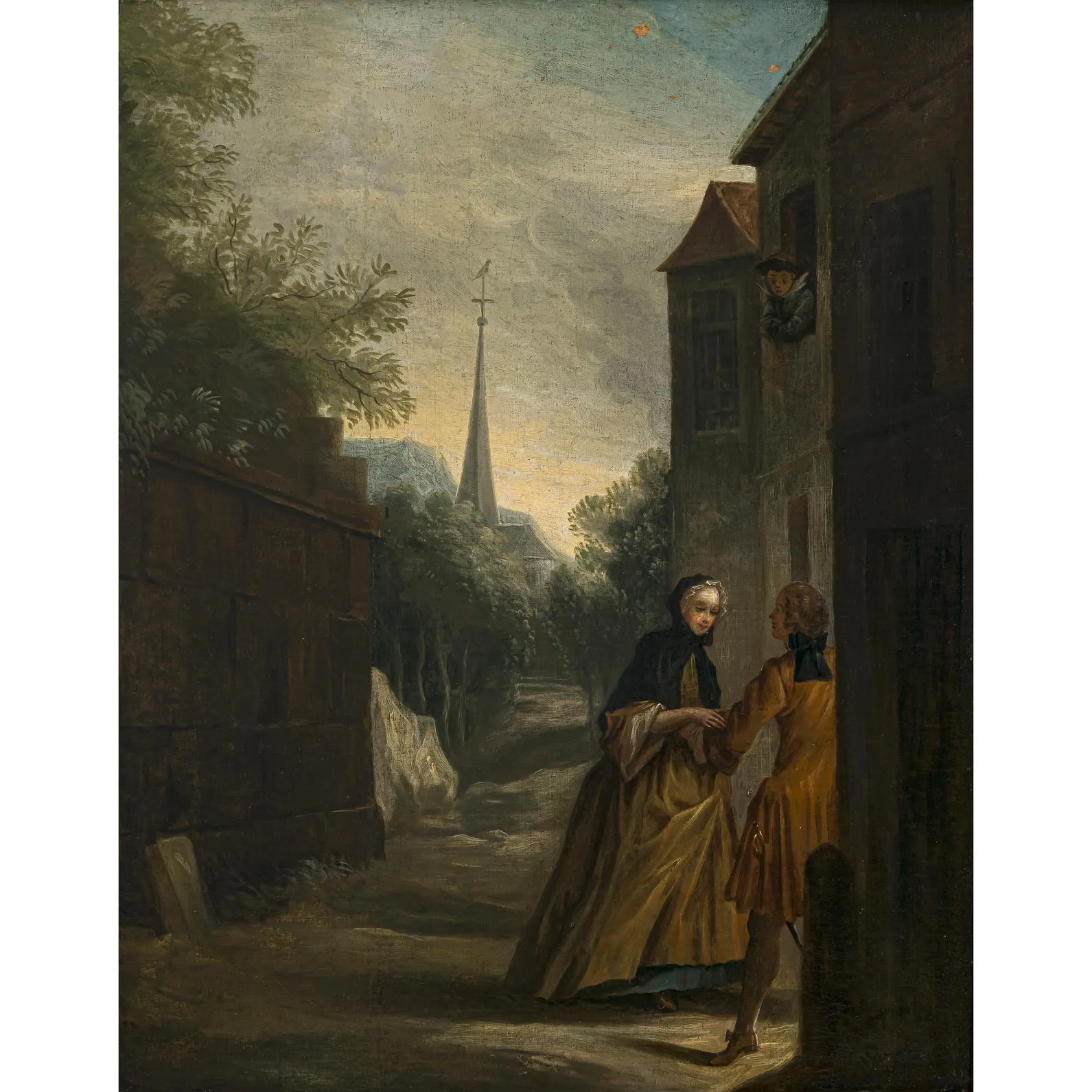 Deutsch 2Nd Half Of The 18Th Century - Evening Rendezvous | Widewalls