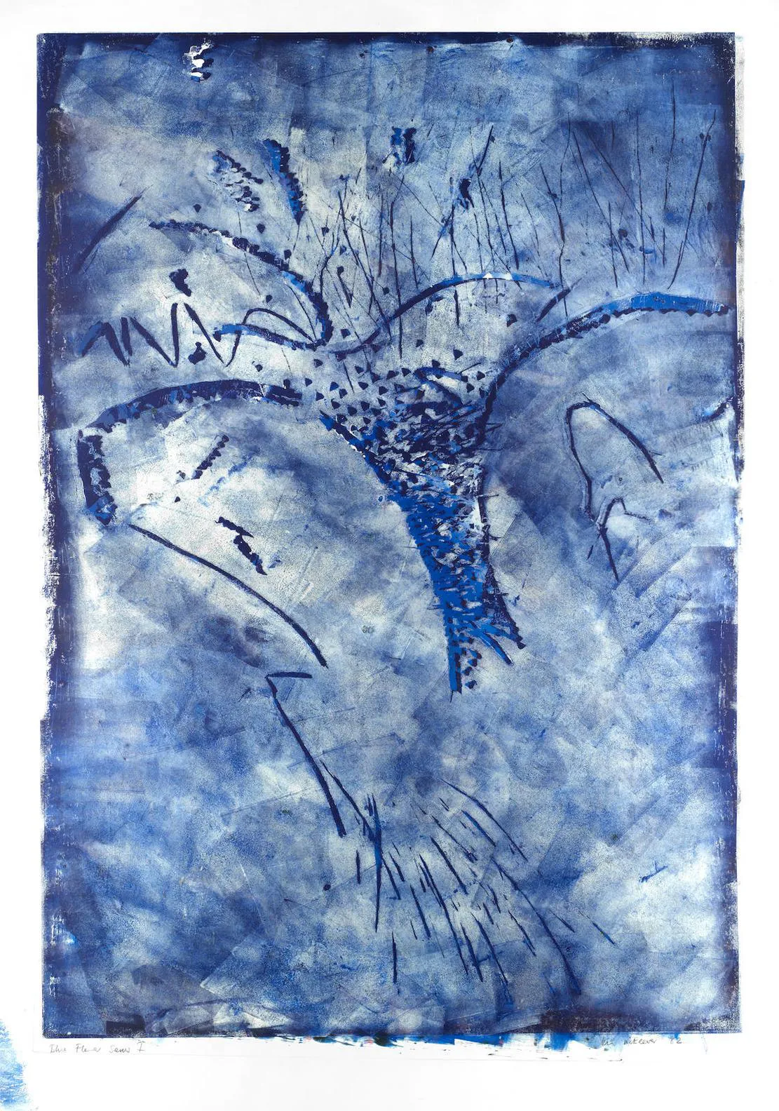 Ian Mckeever Ra - Blue Flower Series I & III | Widewalls