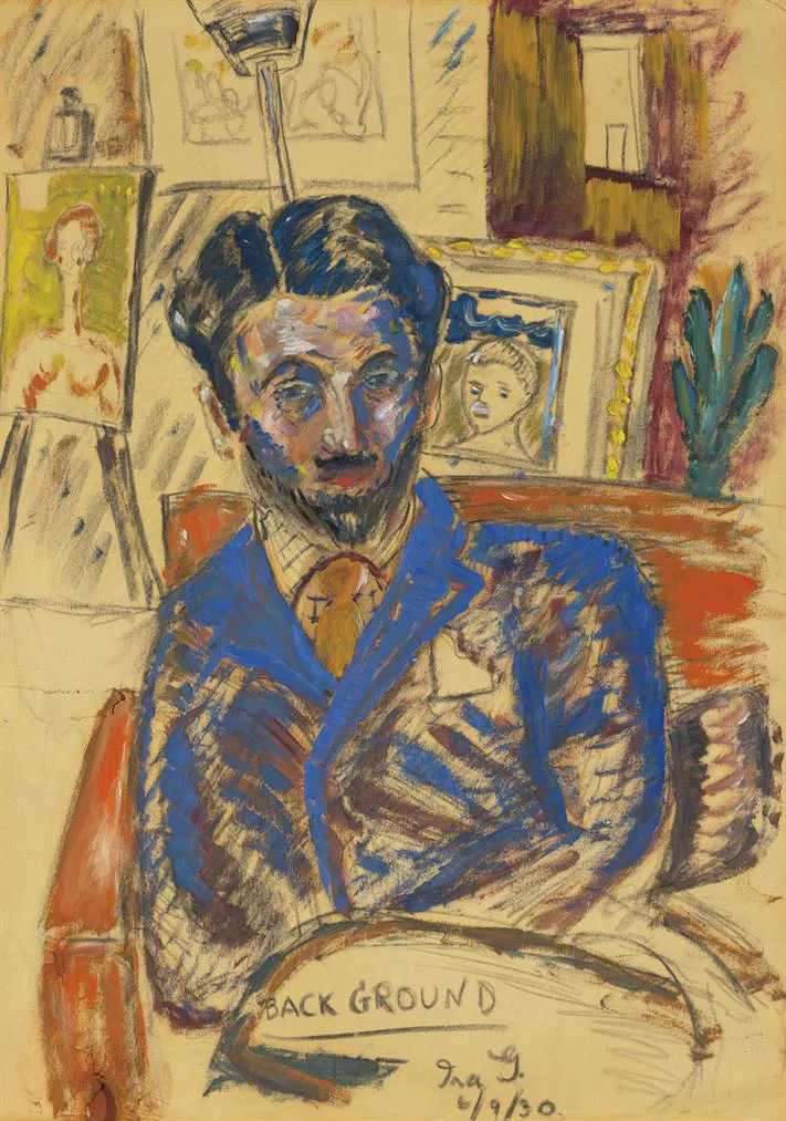 Ira Gershwin - Portrait Of George Gershwin | Widewalls