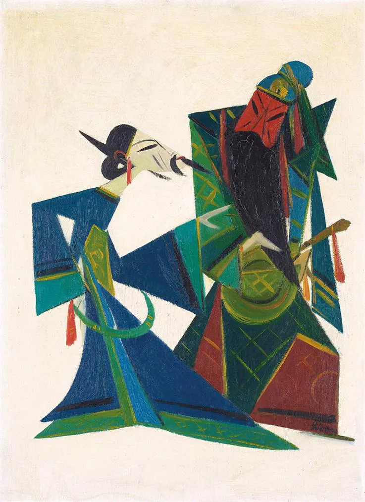 Opera Series: Guan Yu Releases Cao Cao At Huarong Trail | Widewalls