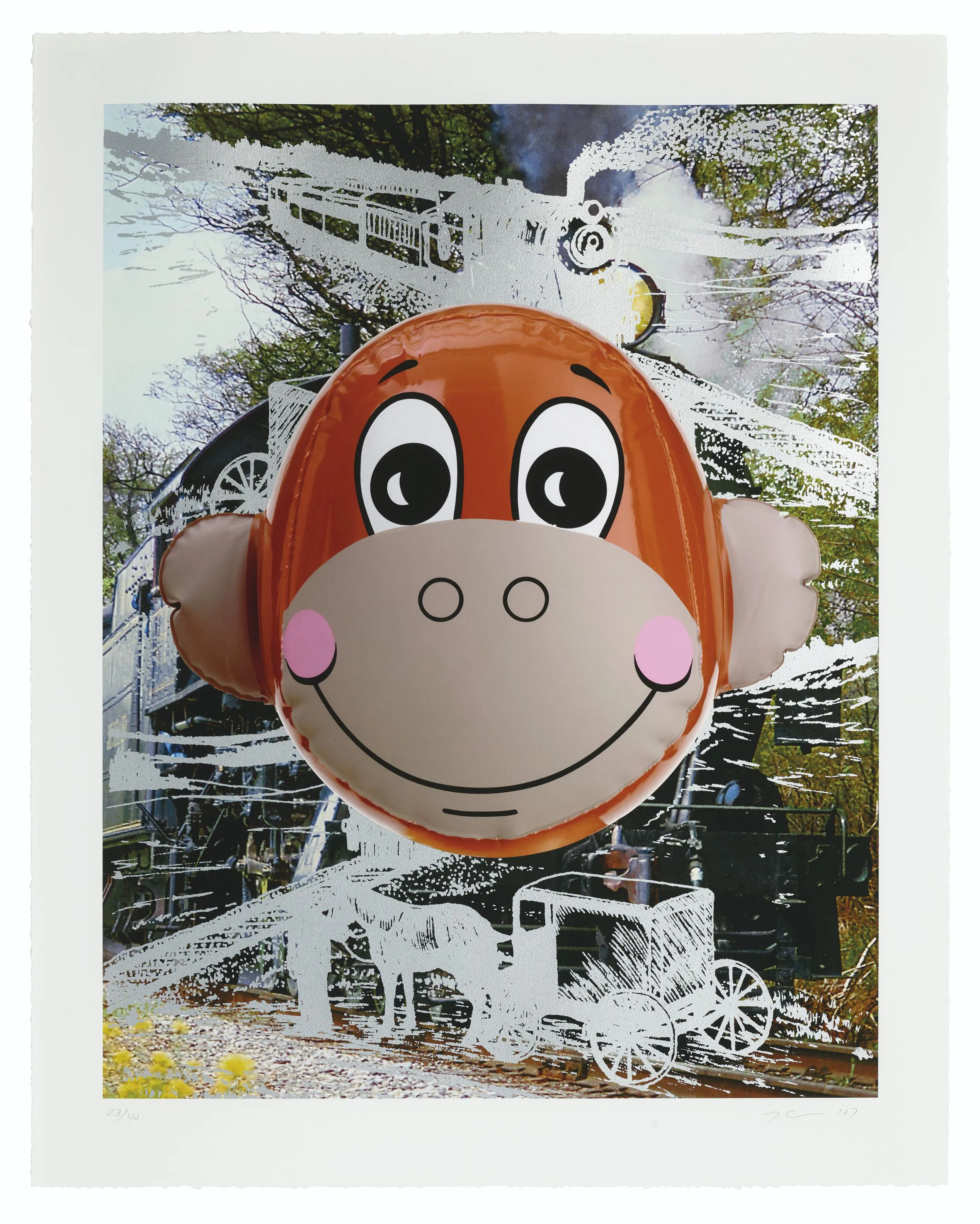 Monkey Train | Widewalls