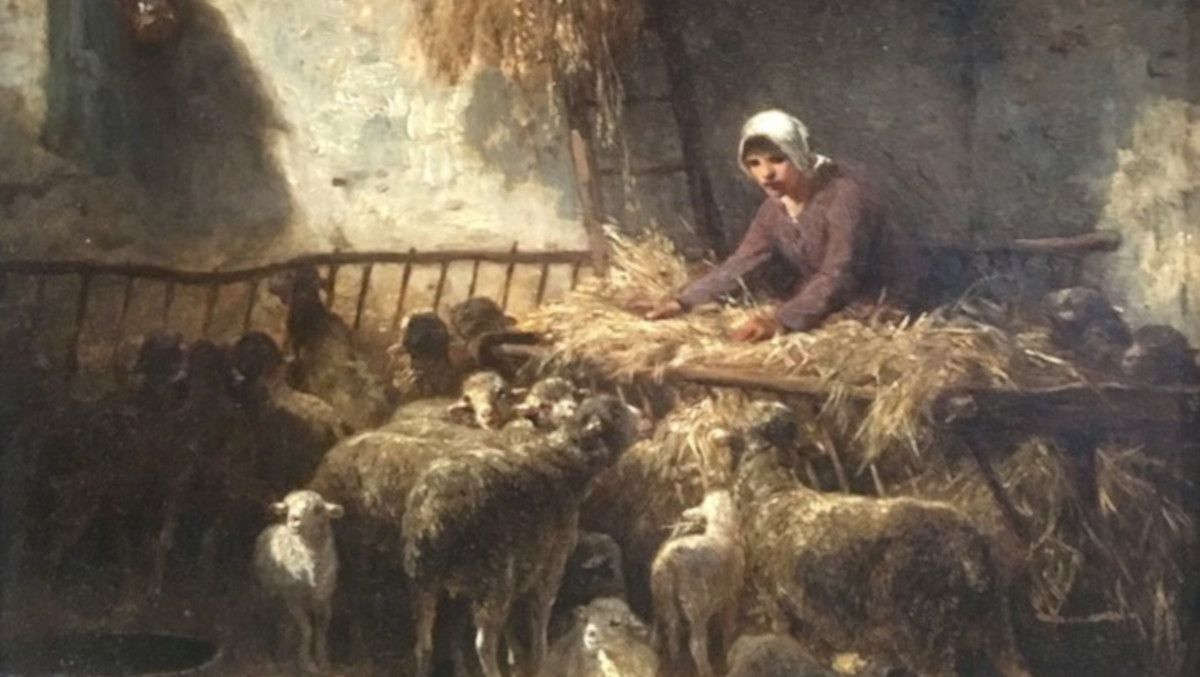 Charles Emile Jacque | Widewalls