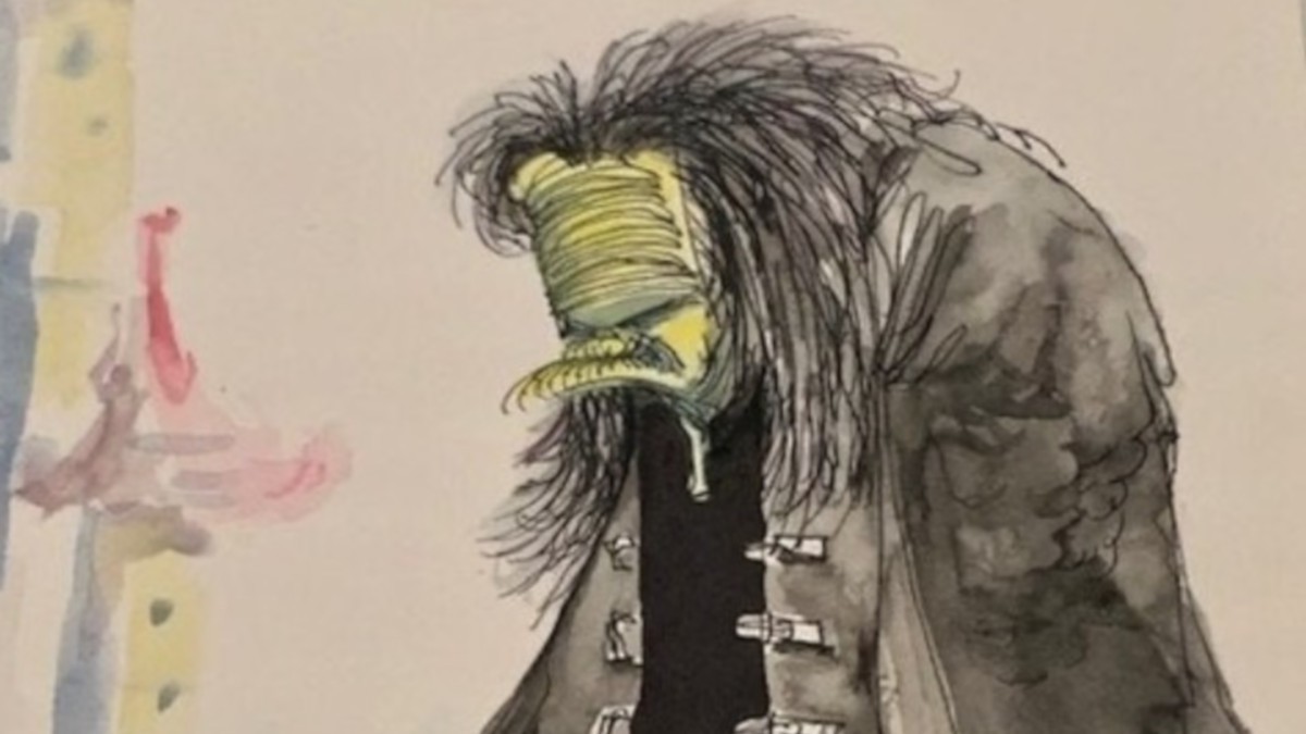 Art Conceptuel De Tim Burton Concept Art For Tim Burton's BATMAN