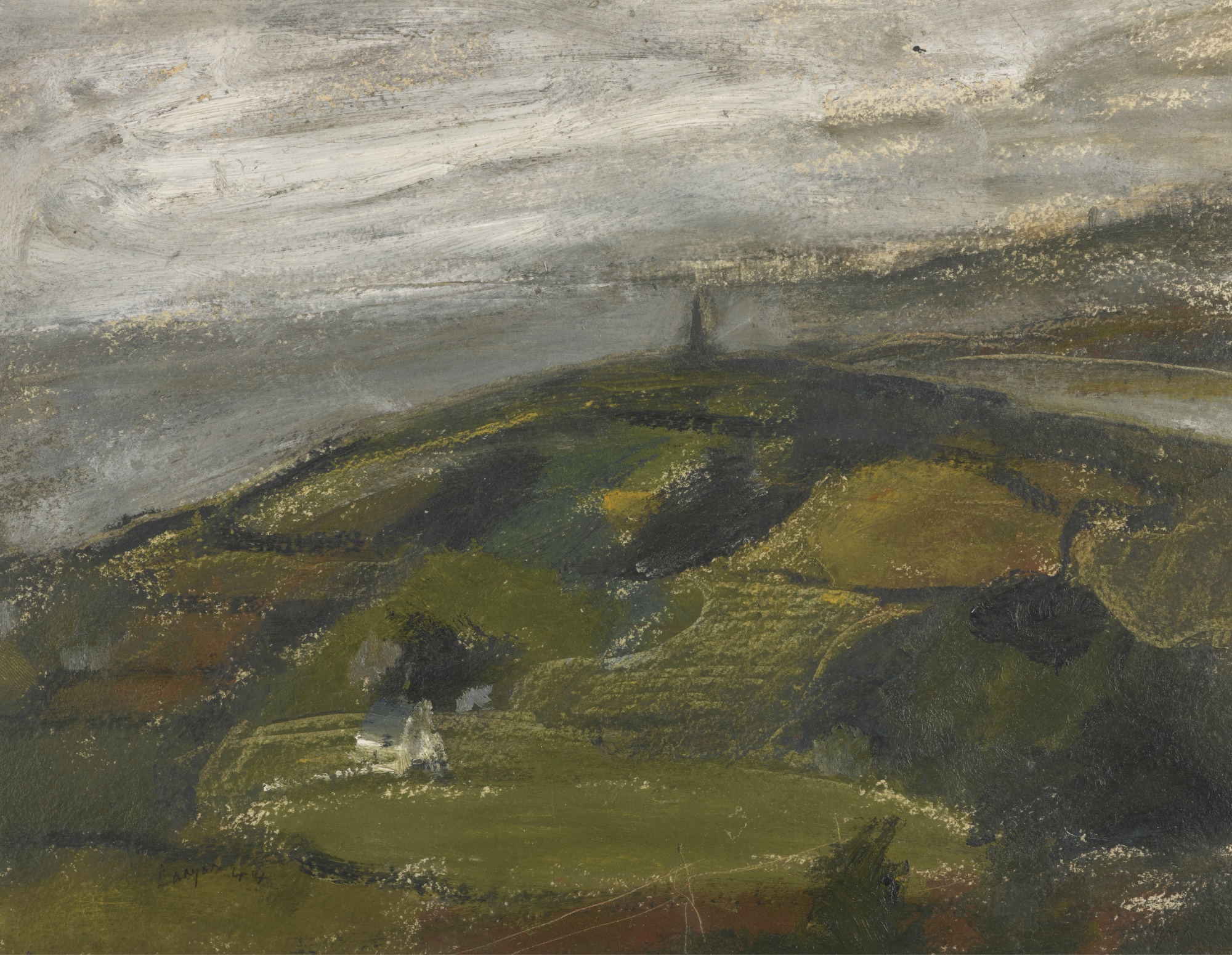 Cornish Landscape With Knill'S Monument In The Distance | Widewalls