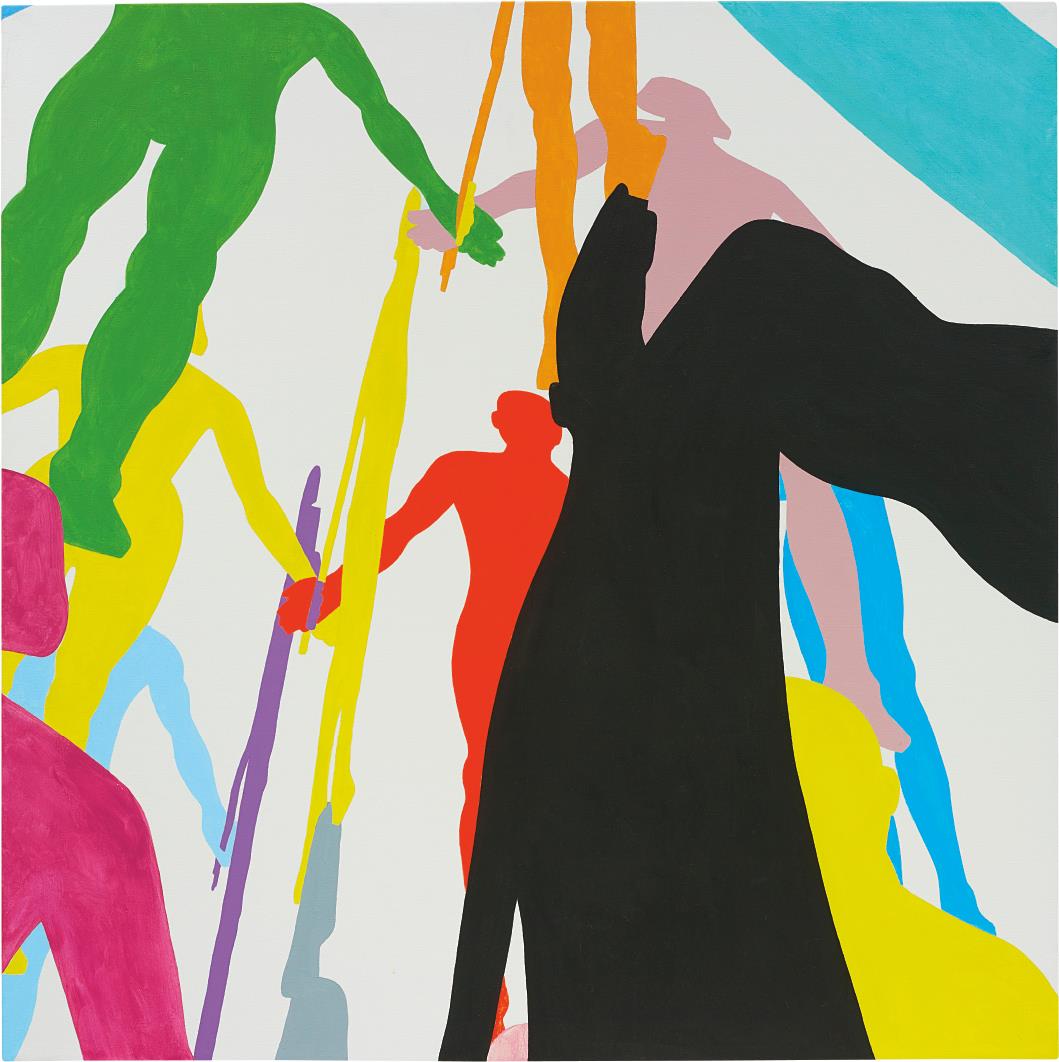 Human Structures Painting Study #7 | Widewalls