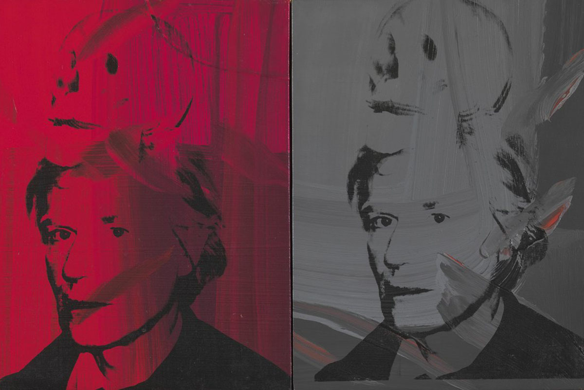 Roy Lichtenstein Self Portrait 1978 Andy Warhol, Self Portrait F.S.