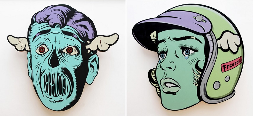 D*Face Will Be Painting Over the Cracks at Corey Helford Gallery ...