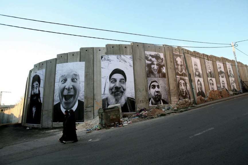 JR - Face2Face project in Gaza from 2007 | Widewalls