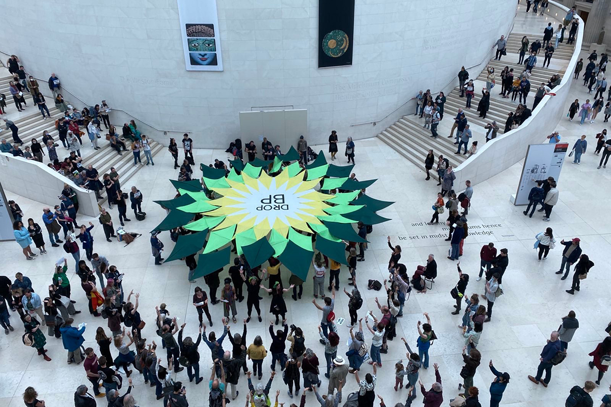 Another Protest Against Fossil Fuel, Hundreds Storm British Museum ...