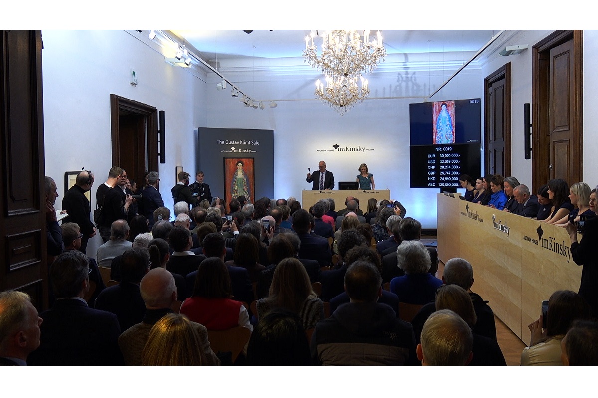 Thought Lost for a Century, Klimt's Unfinished Portrait Scores €30M at ...