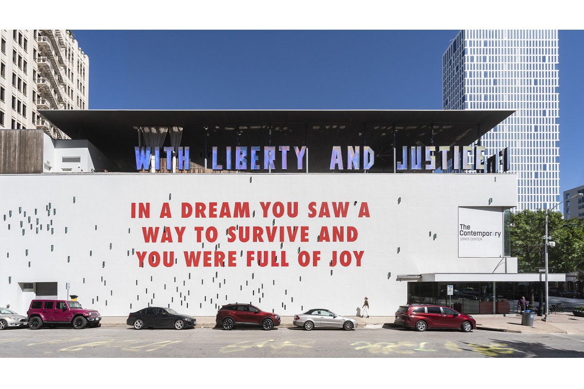 The Contemporary Austin Unveils New Public Mural by Artist Jenny Holzer ...