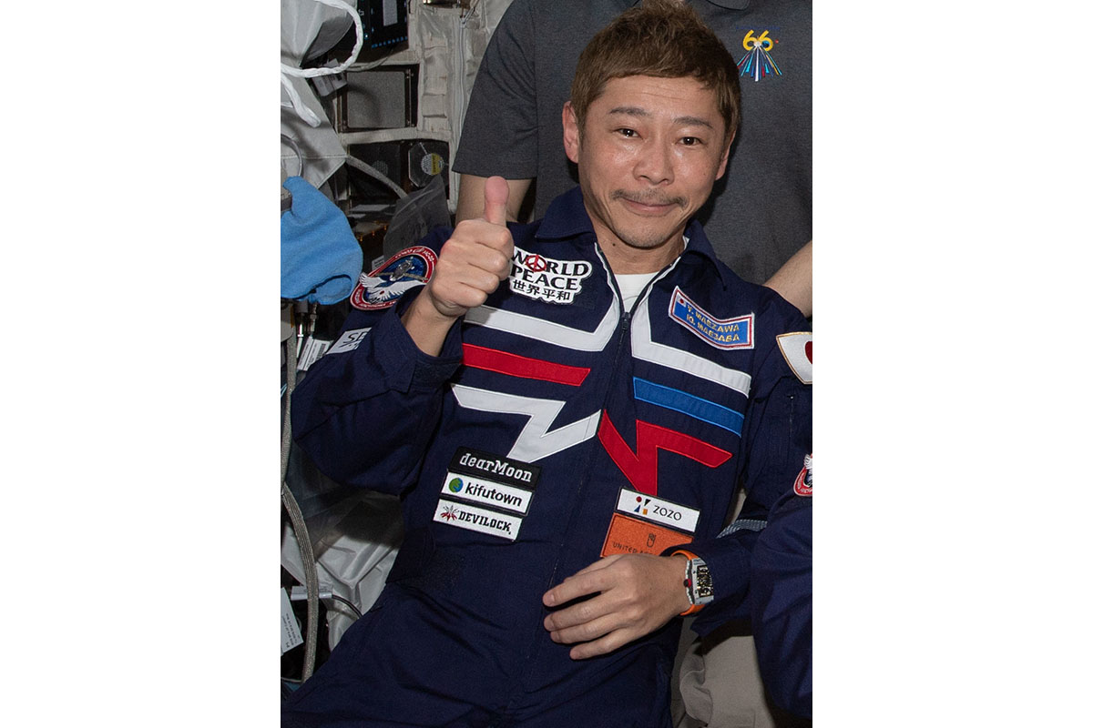 Japanese Businessman And Art Collector Yusaku Maezawa Announces Crew